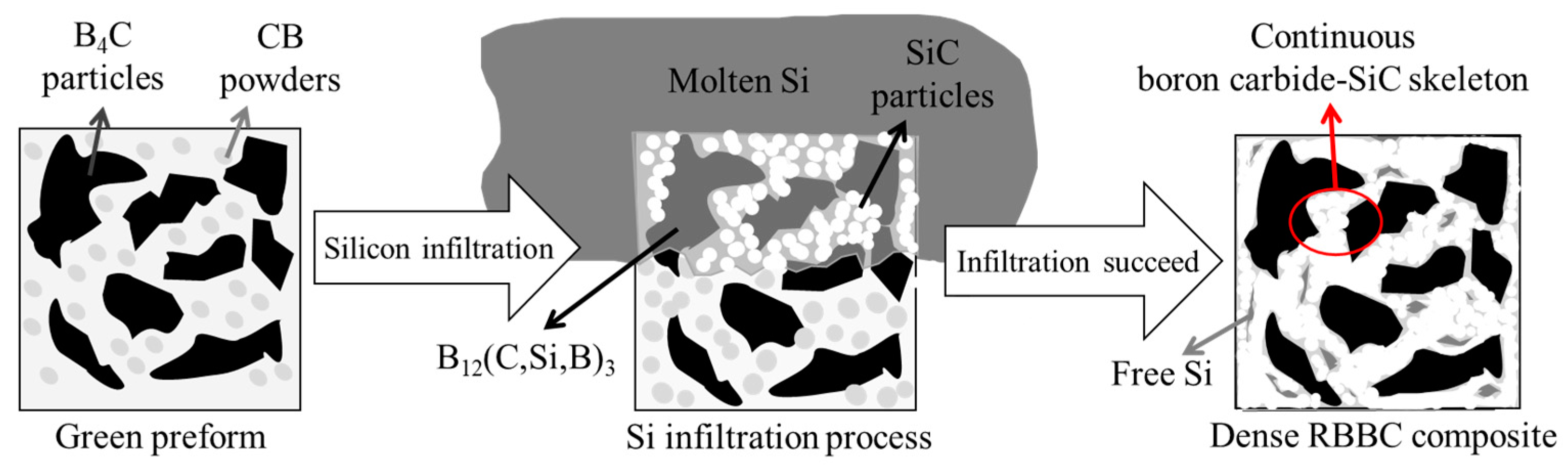 Continuous SiC Skeleton-Reinforced Reaction-Bonded Boron Carbide ...