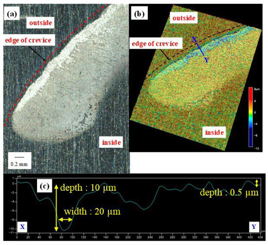 Time-Lapse Observation of Crevice Corrosion in Grade 2205 Duplex ...