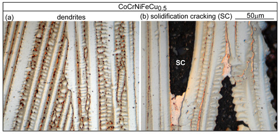 Solidification and Liquation Cracking in Welds of High Entropy ...