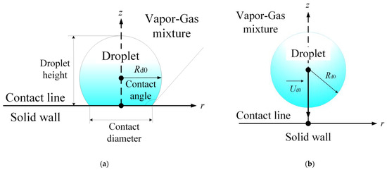 Hydrophilic and Hydrophobic Surfaces: Features of Interaction with Liquid Drops