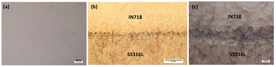 Additive Manufacturing of SS316L/IN718 Bimetallic Structure via Laser ...