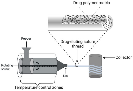 Drug-Eluting Sutures by Hot-Melt Extrusion: Current Trends and Future ...