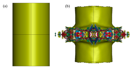 Numerical Investigation on Anti-Explosion Performance of Non-Metallic ...