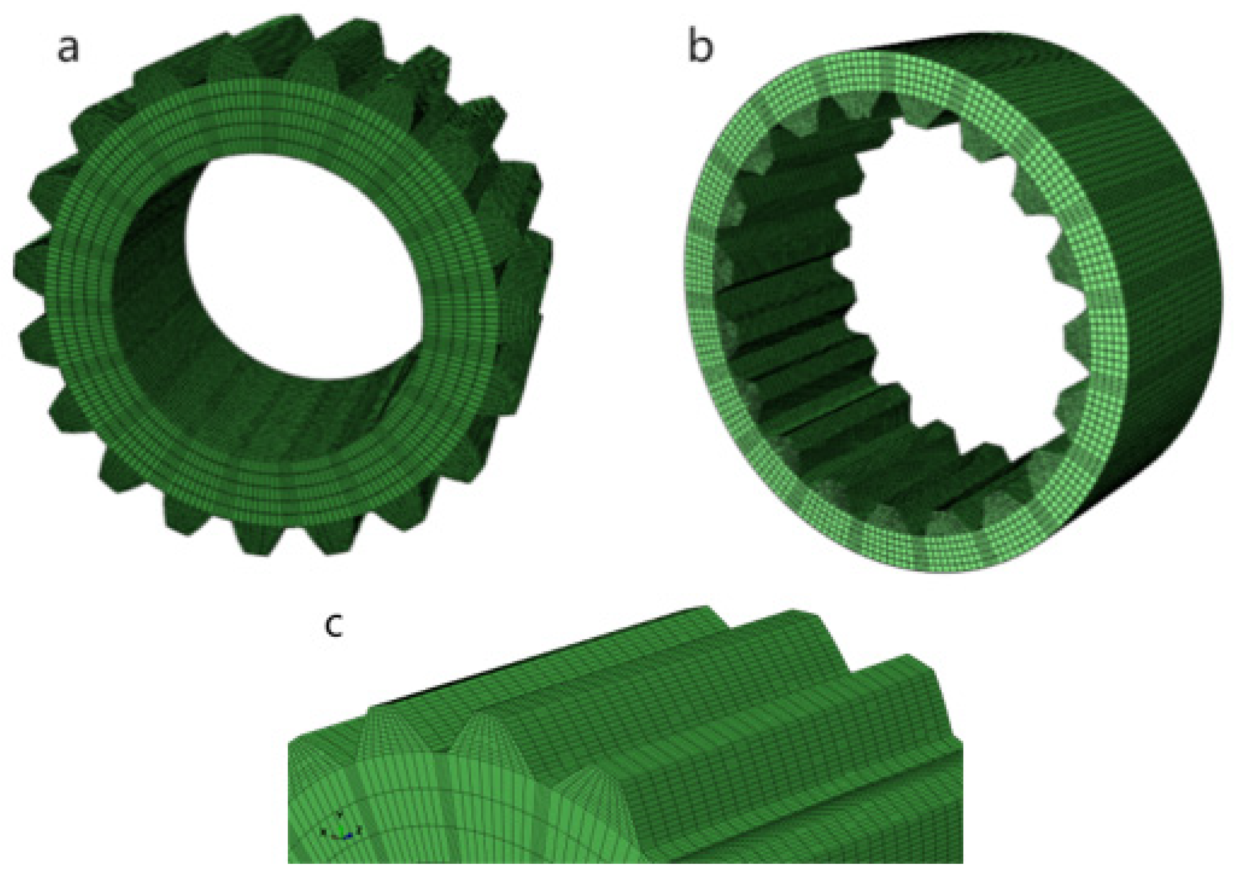 Design Method And Teeth Contact Simulation Of Peek Involute Spline