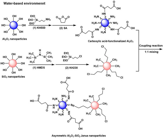 Preparation of Asymmetric Al2O3-SiO2 Janus Nanoparticles in Aqueous ...