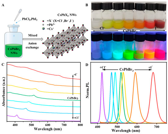 Hot-Injection Synthesis of Cesium Lead Halide Perovskite Nanowires with ...