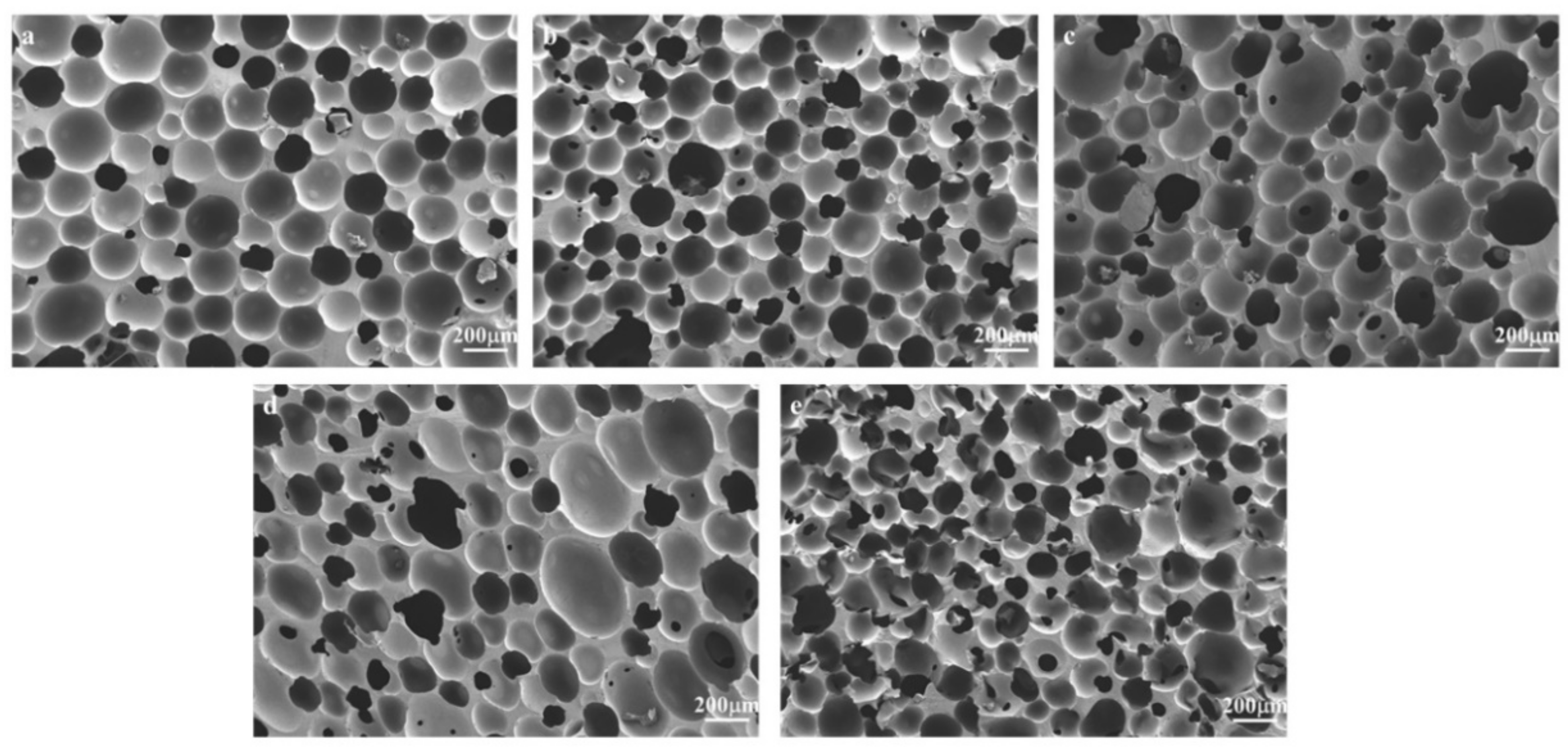 Effect of Secondary Foaming on the Structural Properties of ...