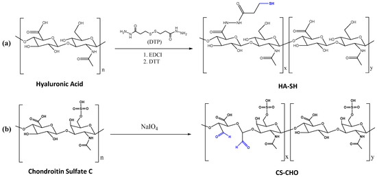 Hyaluronic Acid/Chondroitin Sulfate-Based Dynamic Thiol–Aldehyde ...