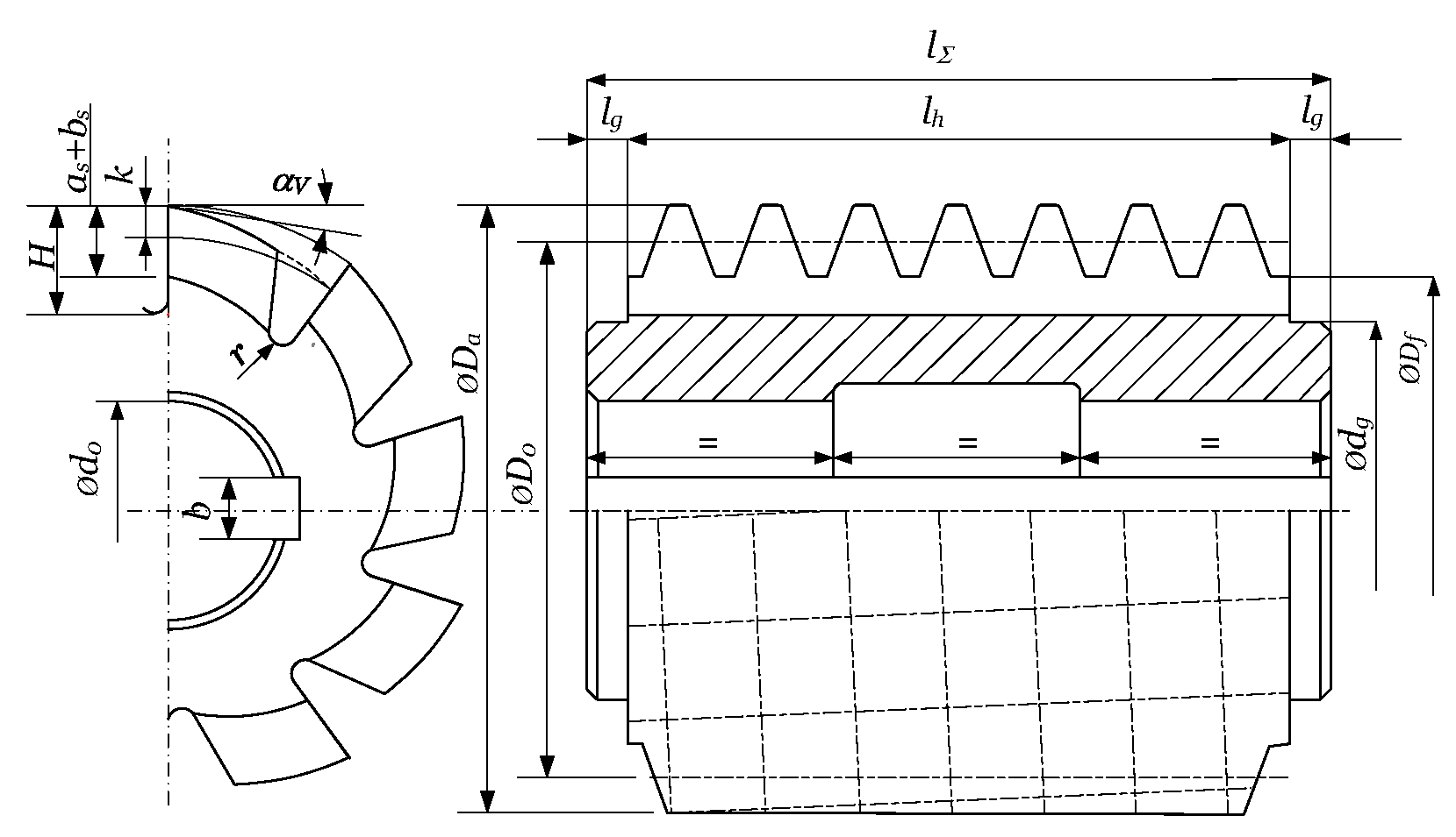 Gear Hobs—Cutting Tools and Manufacturing Technologies for Spur Gears ...
