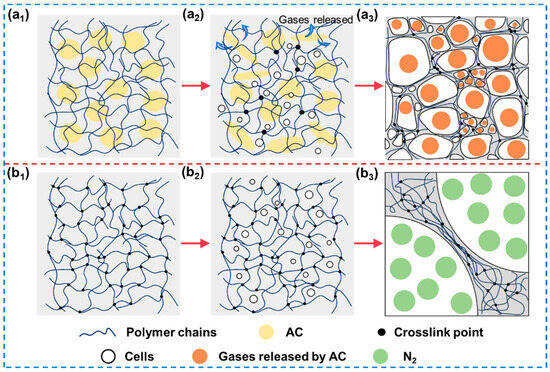 Comparative Study of the Foaming Behavior of Ethylene–Vinyl Acetate ...