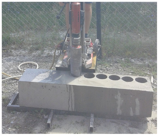 Compressive Strength Tests of Concrete Core Samples with the Addition ...