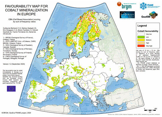 Critical Raw Material Resource Potentials in Europe