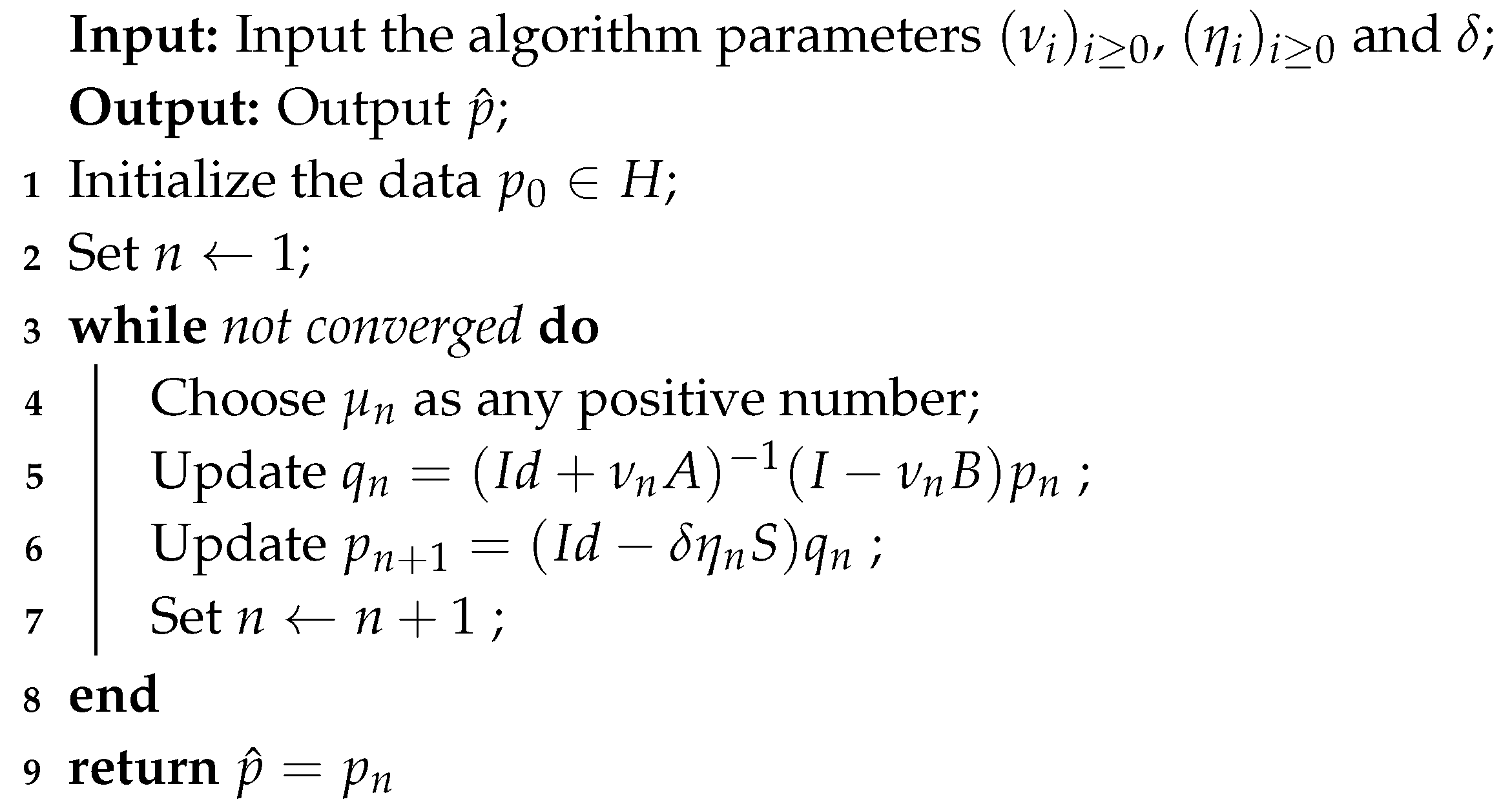 Mathematics Free Full Text A Hybrid Forward Backward Algorithm And