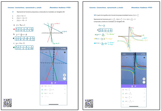 Application in Augmented Reality for Learning Mathematical Functions: A ...