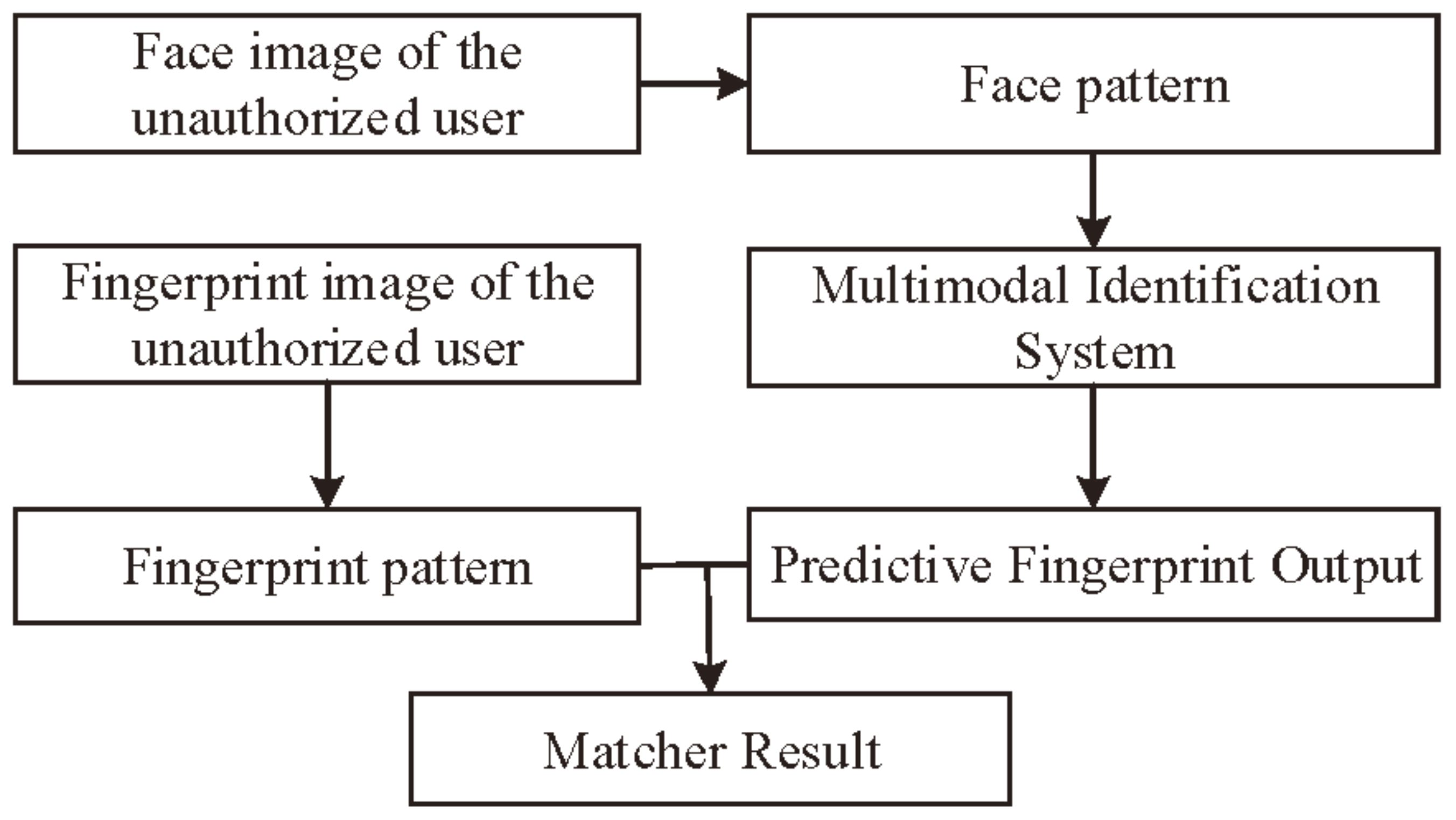Multimodal Identification Based on Fingerprint and Face Images via a ...