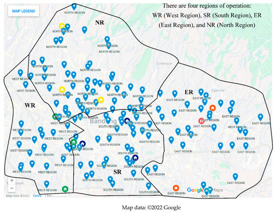 Mathematics | Free Full-Text | Regional Location Routing Problem for Waste Collection Using ...