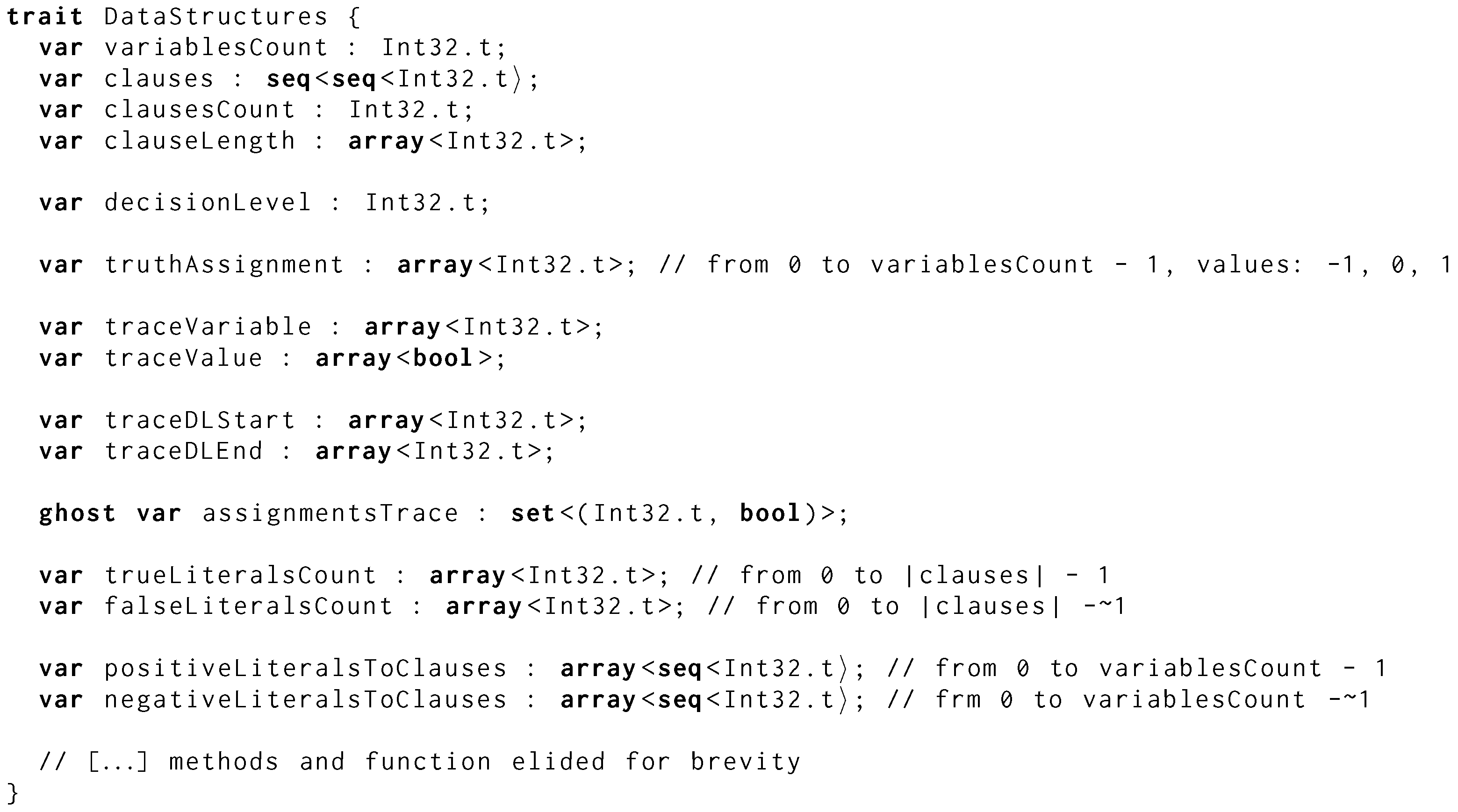 A Verified Implementation of the DPLL Algorithm in Dafny