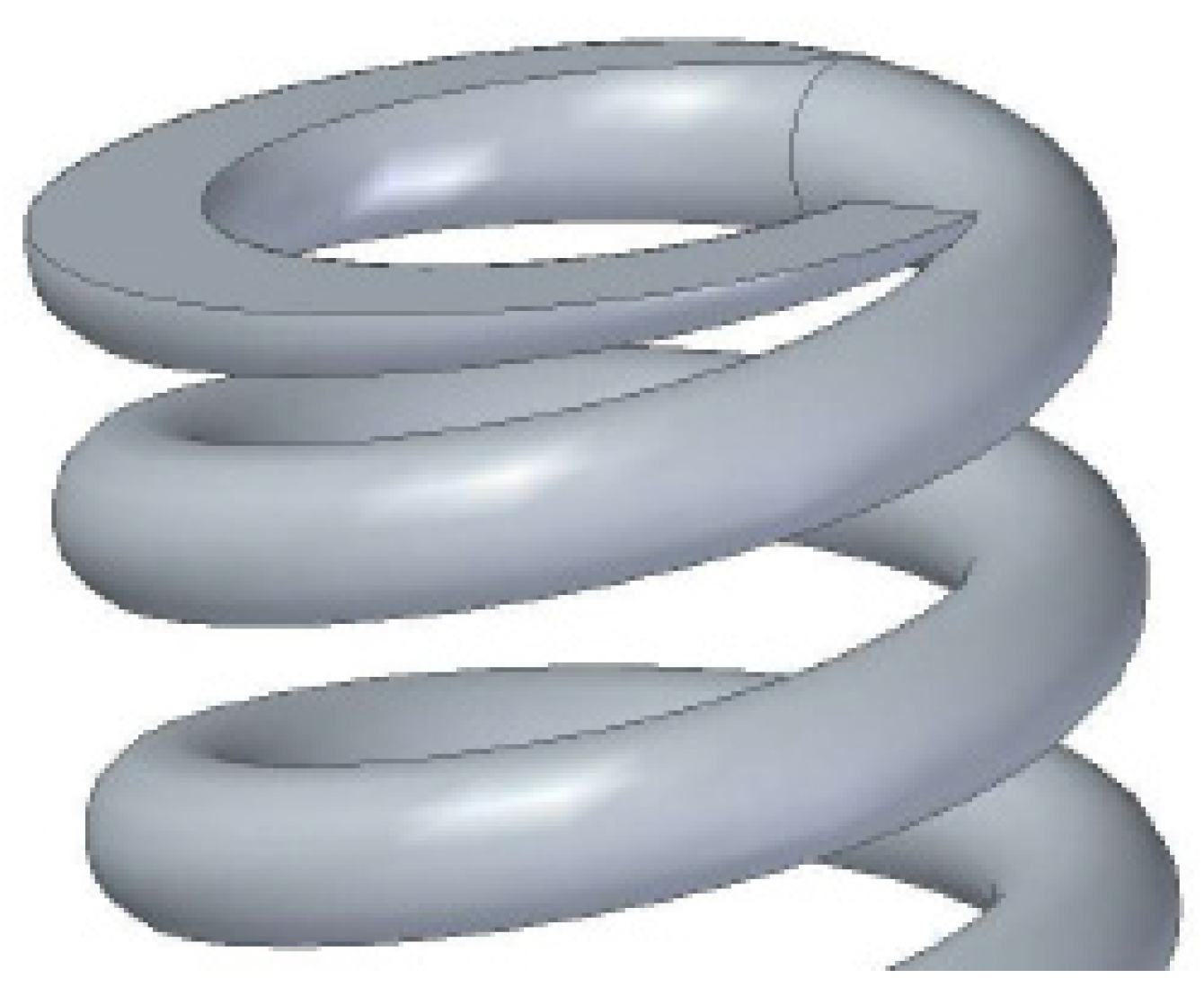 The General Dispersion Relation for the Vibration Modes of Helical Springs