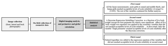 Bayesian Linear Regression and Natural Logarithmic Correction for Digital Image-Based Extraction ...