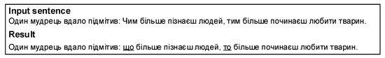 Identification and Correction of Grammatical Errors in Ukrainian Texts ...