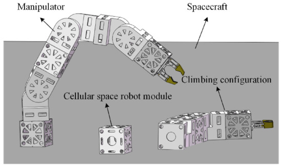 Climbing Strategy of Variable Topology Cellular Space Robots ...