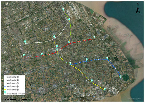 Station Layout Optimization and Route Selection of Urban Rail Transit ...