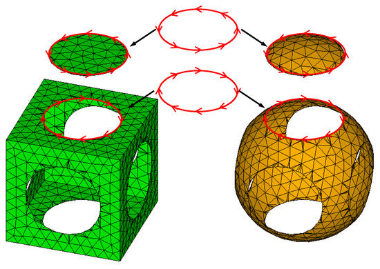 Simple and Robust Boolean Operations for Triangulated Surfaces
