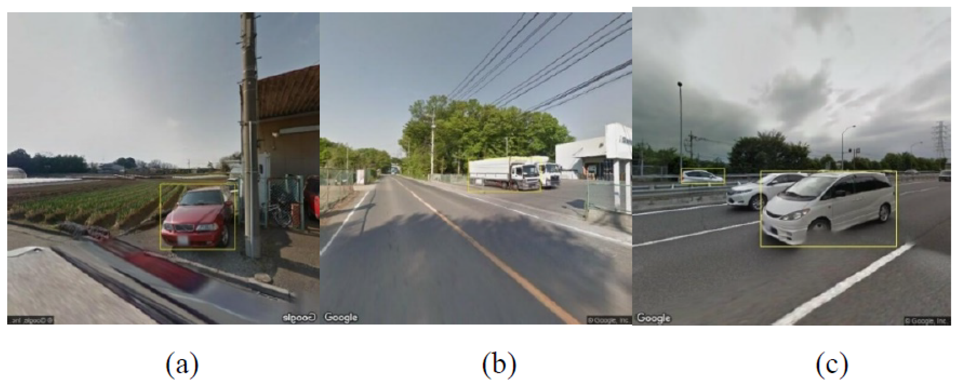 Transport Object Detection in Street View Imagery Using Decomposed Convolutional Neural Networks