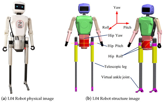 High Dynamic Bipedal Robot with Underactuated Telescopic Straight Legs