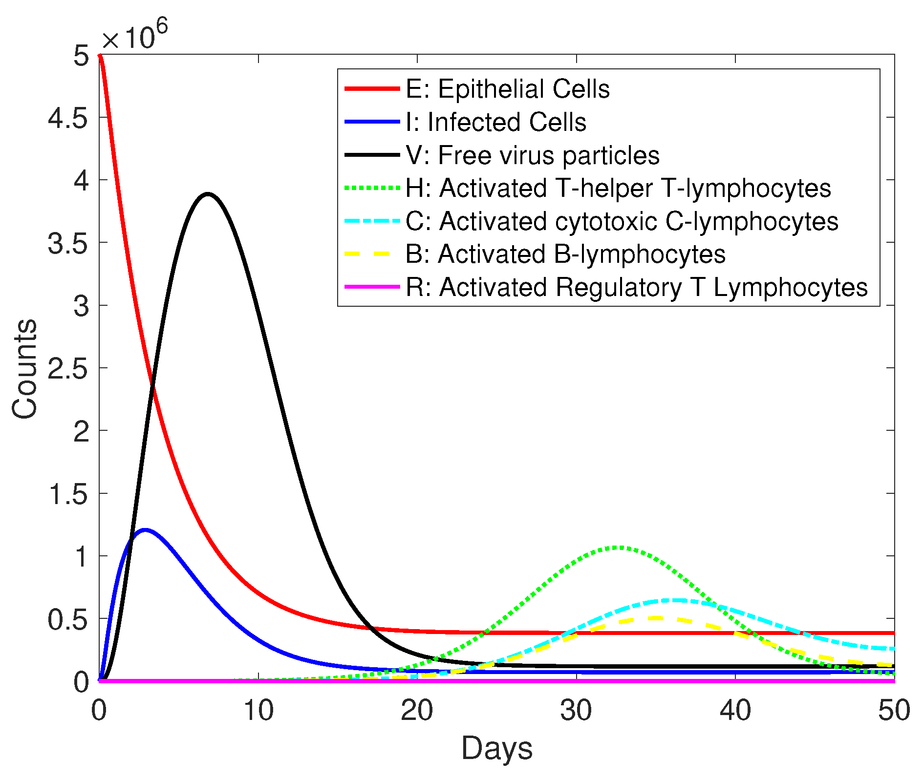 Dynamics of Activation and Regulation of the Immune Response to Attack ...