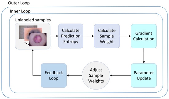 Enhanced Semi-Supervised Medical Image Classification Based on Dynamic Sample Reweighting and ...