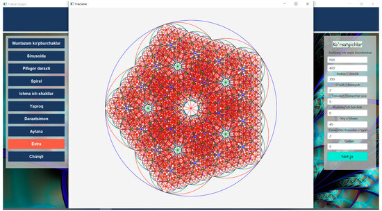 Mathematical Modeling and Recursive Algorithms for Constructing Complex Fractal Patterns