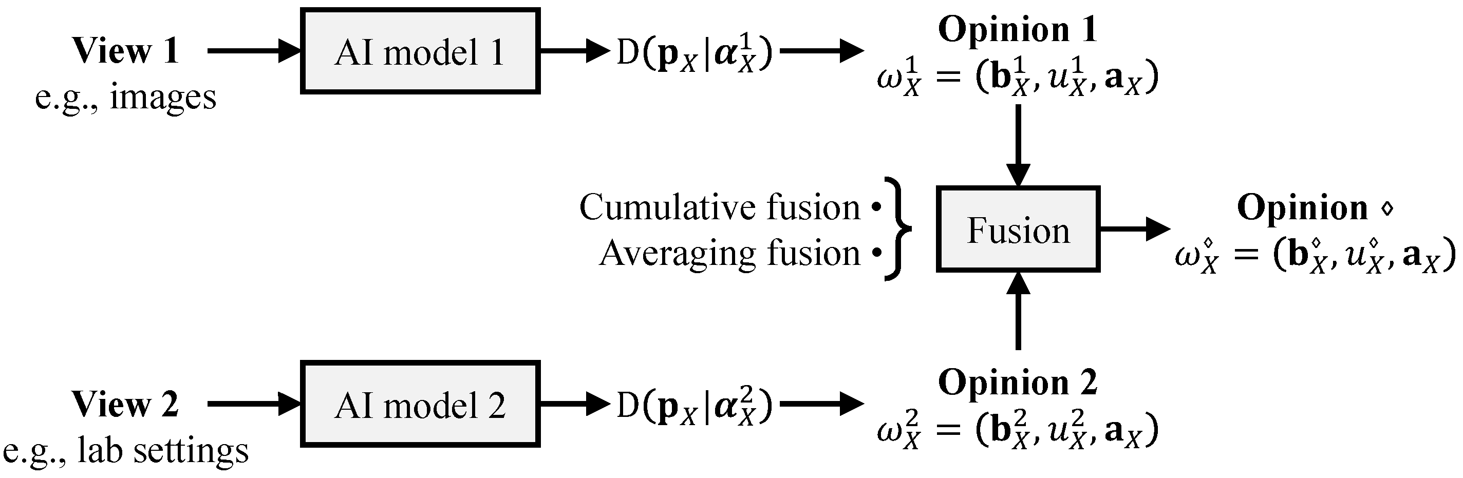 Pseudo-Multiview Learning Using Subjective Logic for Enhanced Classification Accuracy