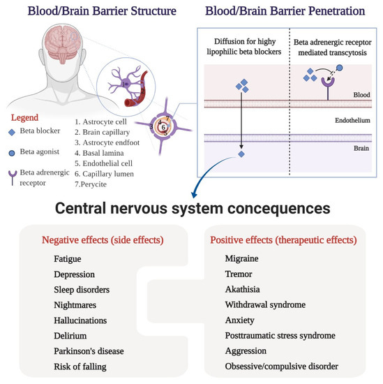 Neuropsychiatric Consequences of Lipophilic Beta-Blockers