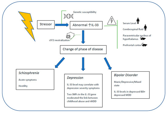 IL-33 in Mental Disorders