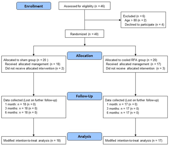 Effectiveness of the Cooled Radiofrequency Ablation of Genicular Nerves ...