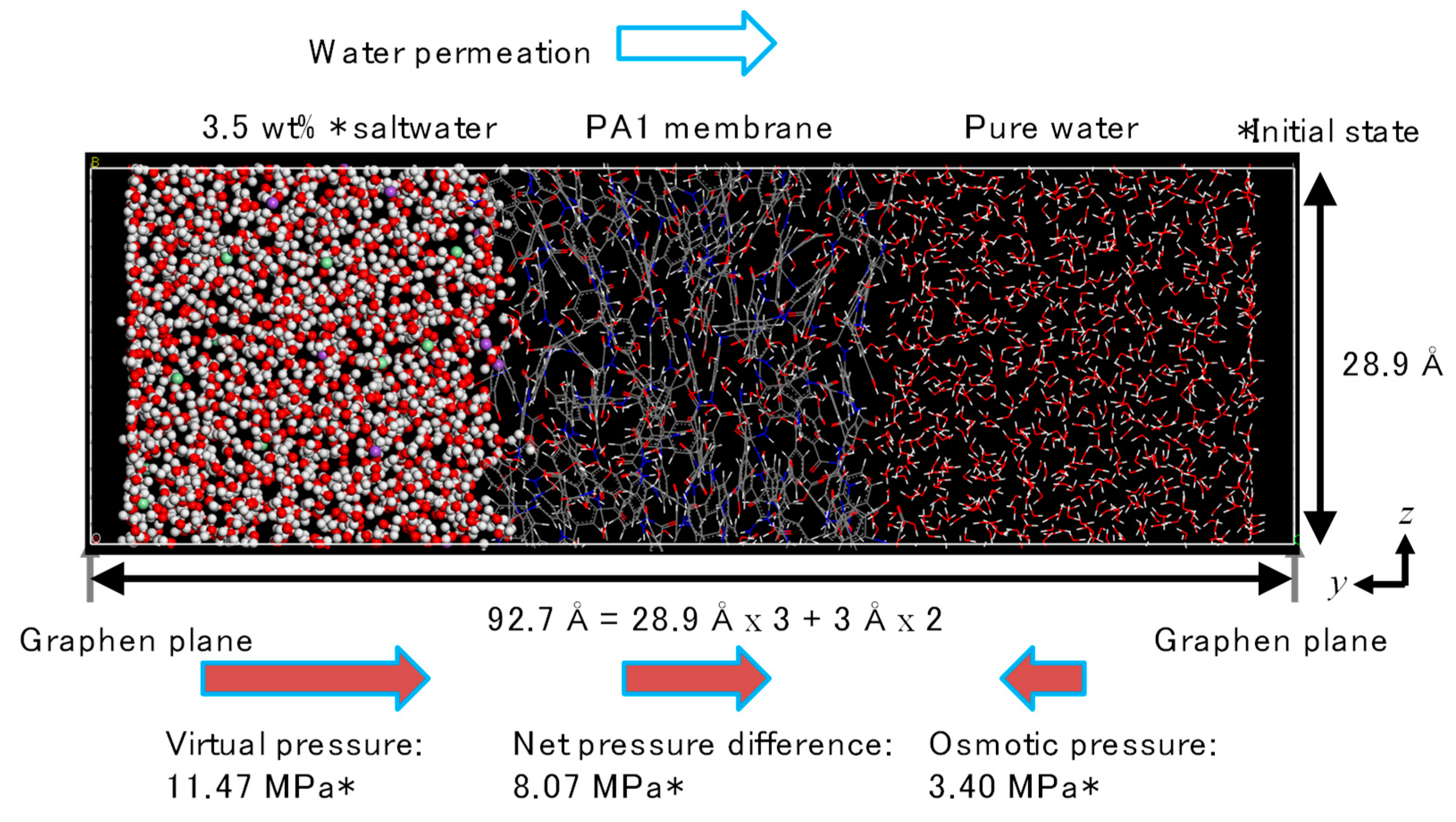 Molecular Dynamics Simulation Study of Polyamide Membrane Structures ...