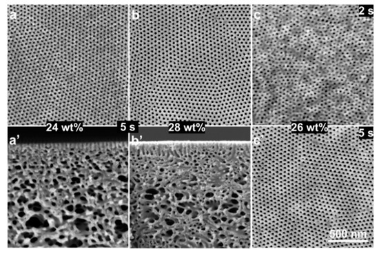 Facilitated Structure Formation in Isoporous Block Copolymer Membranes ...
