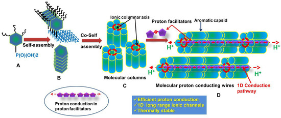Proton Conducting Membranes with Molecular Self Assemblies and Ionic Channels for Efficient ...