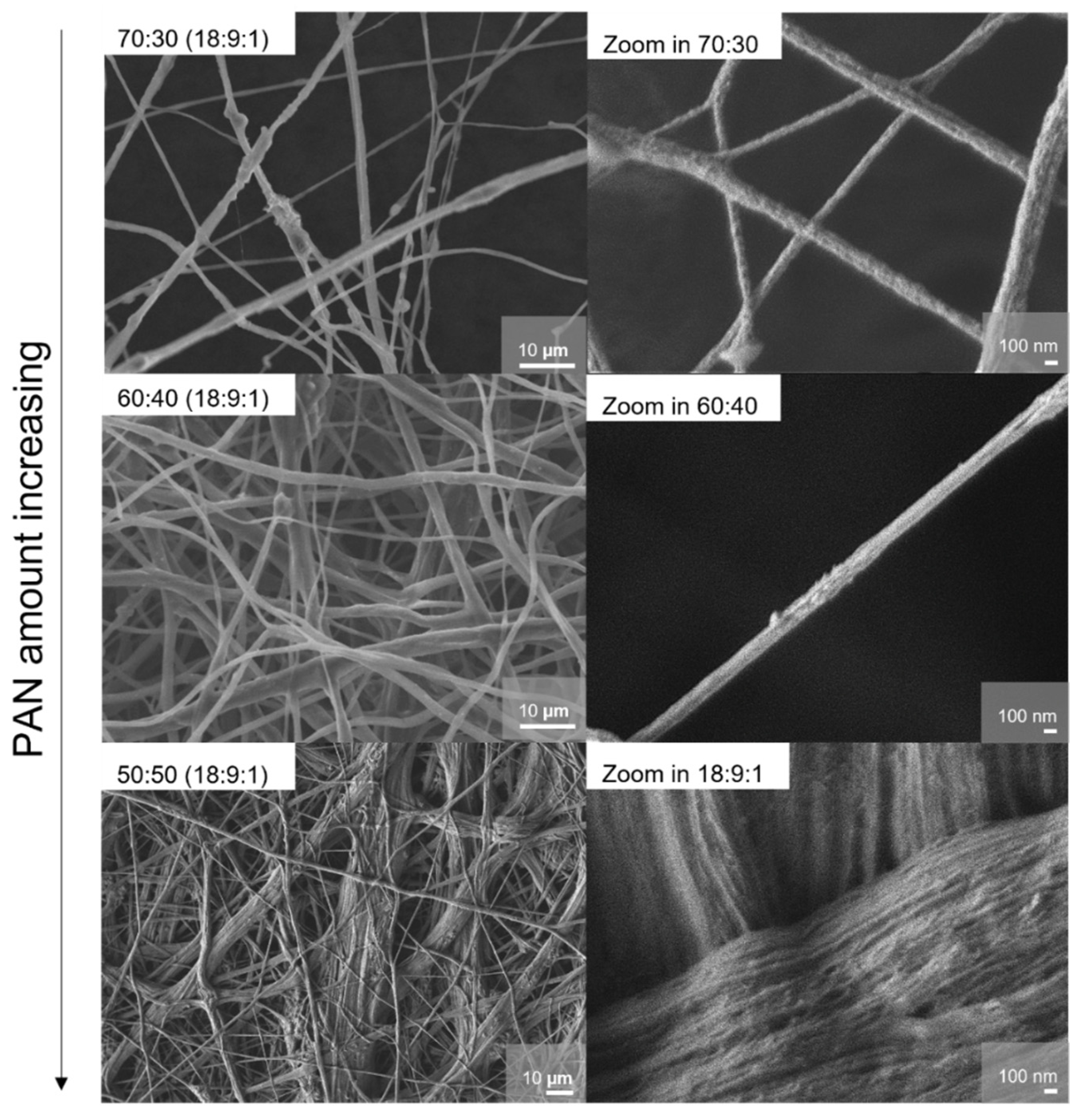 Highly Conductive PEO/PAN-Based SN-Containing Electrospun Membranes as ...