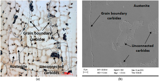 Dissolution of Grain Boundary Carbides by the Effect of Solution ...