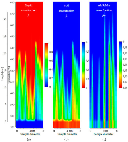 Mushy Zone Morphology Calculation with Application of CALPHAD Technique