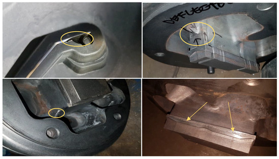 Die Defects and Die Corrections in Metal Extrusion