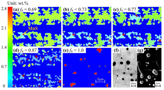 Cross-Scale Modeling of MnS Precipitation for Steel Solidification
