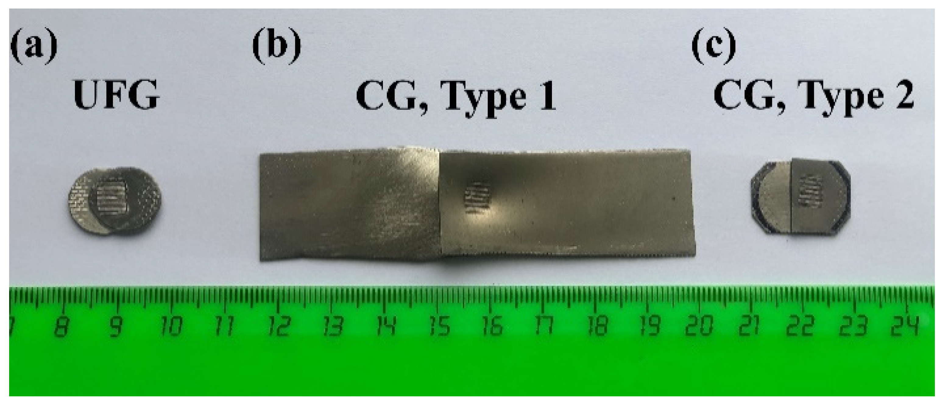 Ultrasonic Welding of Nickel with Coarse and Ultrafine Grained Structures
