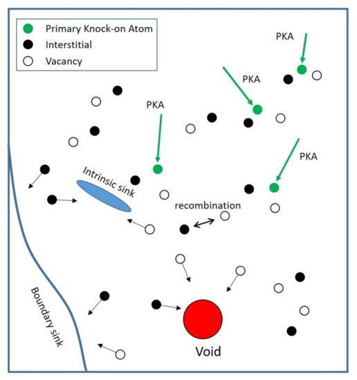 A Model for Dose Dependence of the Void Swelling in Electron-Irradiated ...