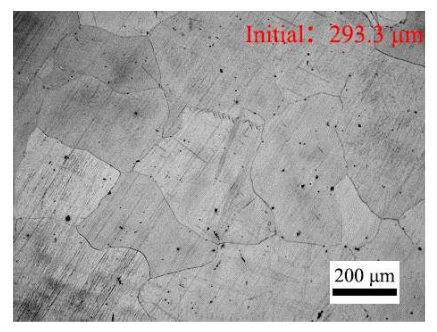 Metals Free Full Text Evolution Of The Microstructure And