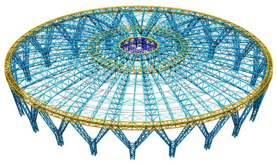 Metals | Free Full-Text | Study on Construction Molding Technology of Long-Span Space Truss ...