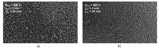 A Determination of the Influence of Technological Parameters on the ...
