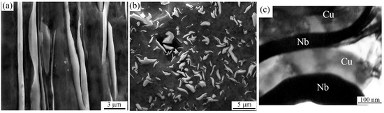 Structure and Properties of High-Strength Cu-7.7Nb Composite Wires ...